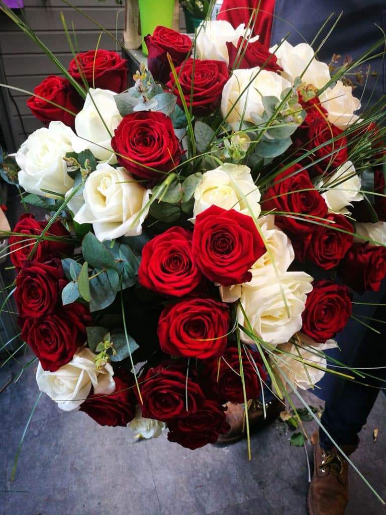 Bouquet de roses d'exception - Chaumont, Les Fleurs - Artisan fleuriste ...